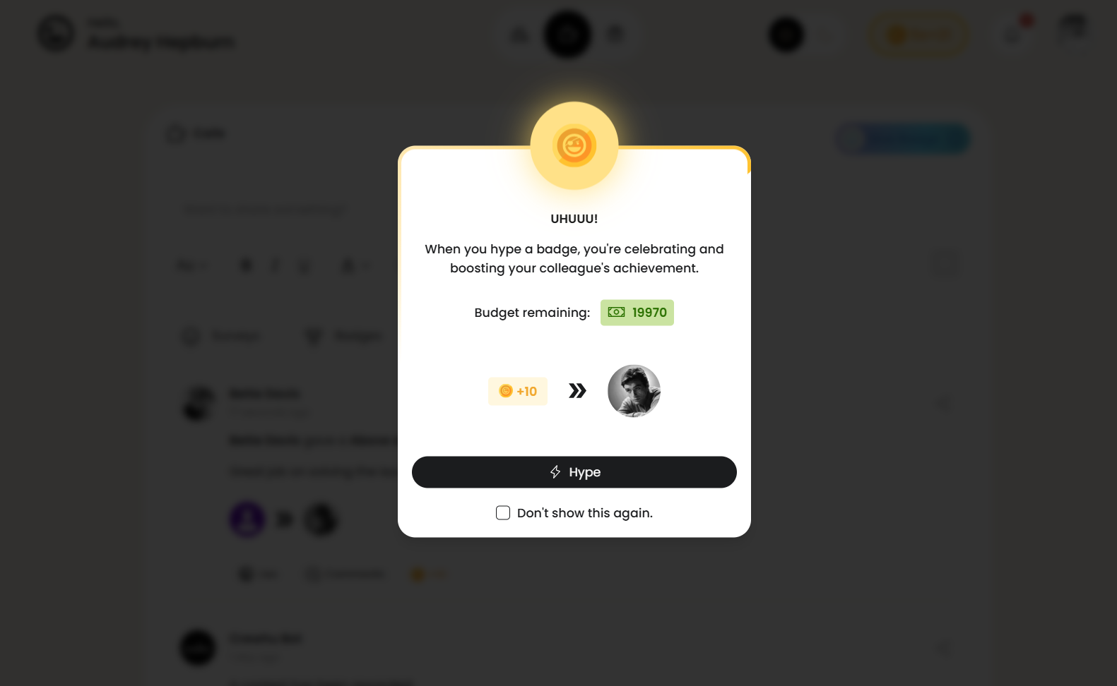 Badge Hypes – Crewhu