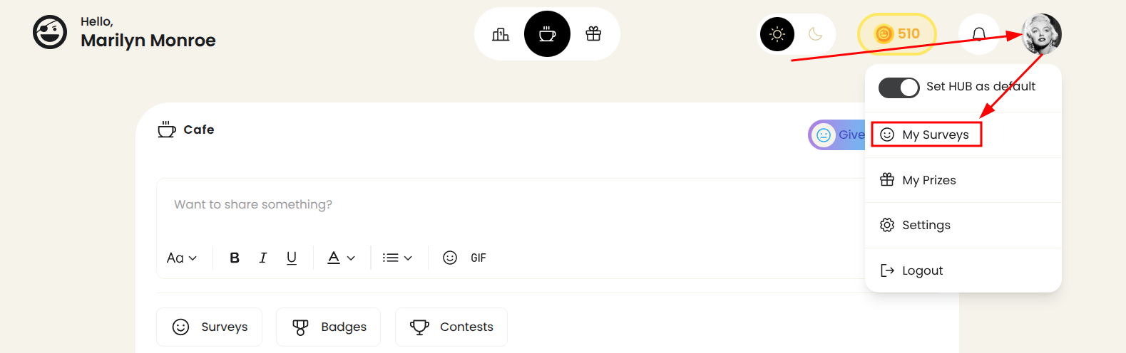 Crewhu Hub — My Surveys – Crewhu